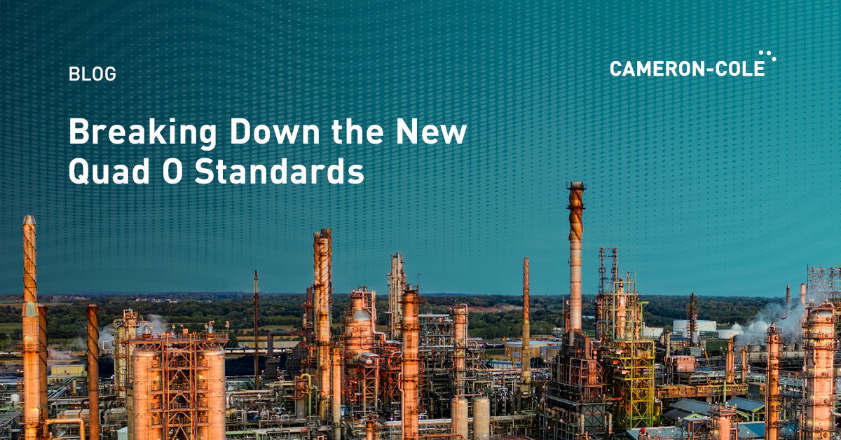 Breaking Down the New Quad O Standards - Cameron-Cole